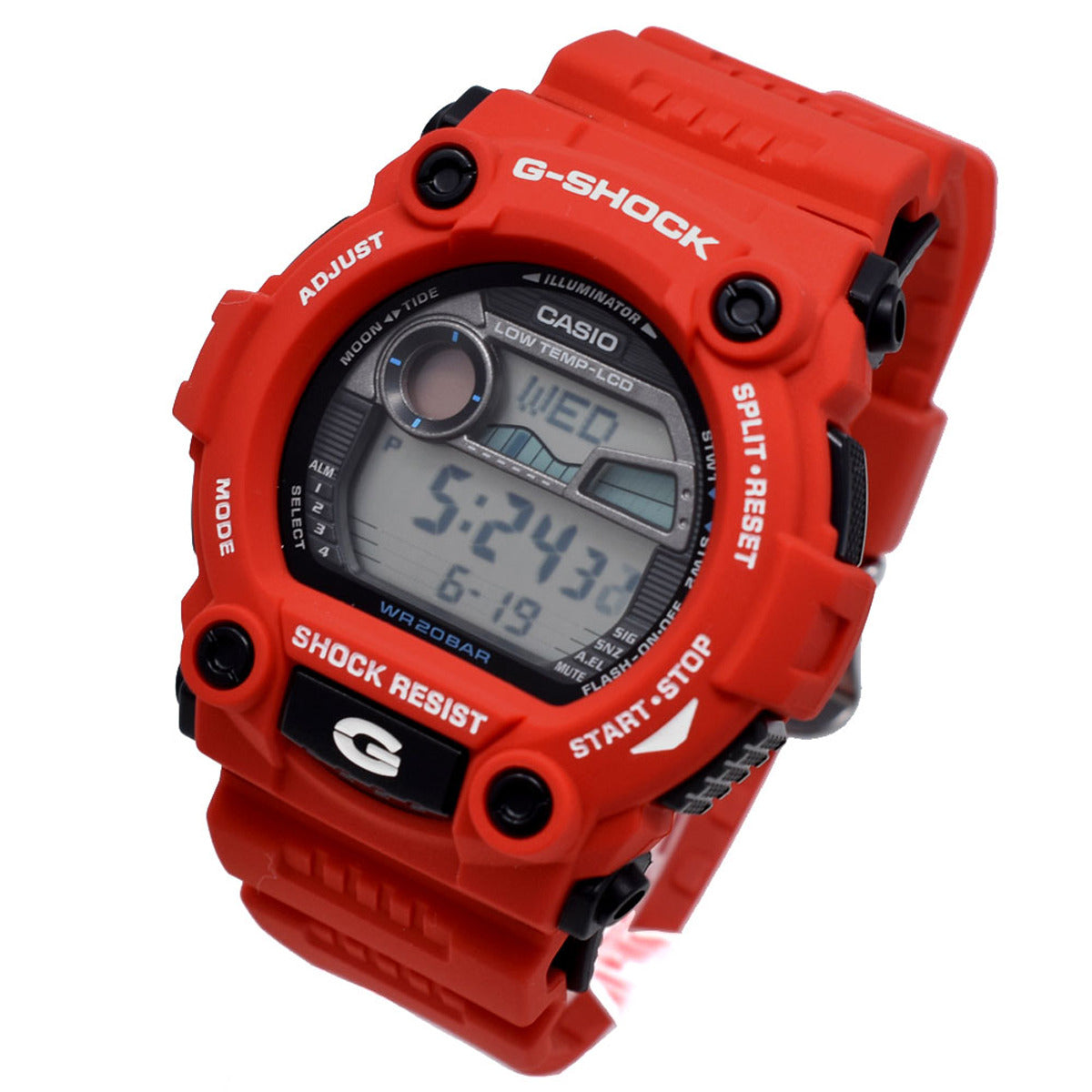 カシオ CASIO G-SHOCK Gショック 腕時計 ウォッチ デジタル G-7900A-4 BIG CASE メンズ レッド 海外正規品
