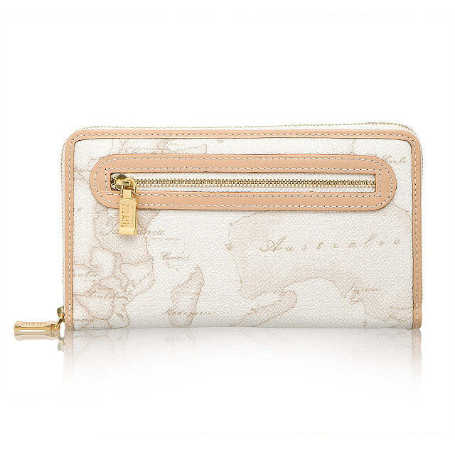 プリマクラッセ PORTAFOGLIO DONNA CW028 6188 ラウンドファスナー長財布 ホワイト